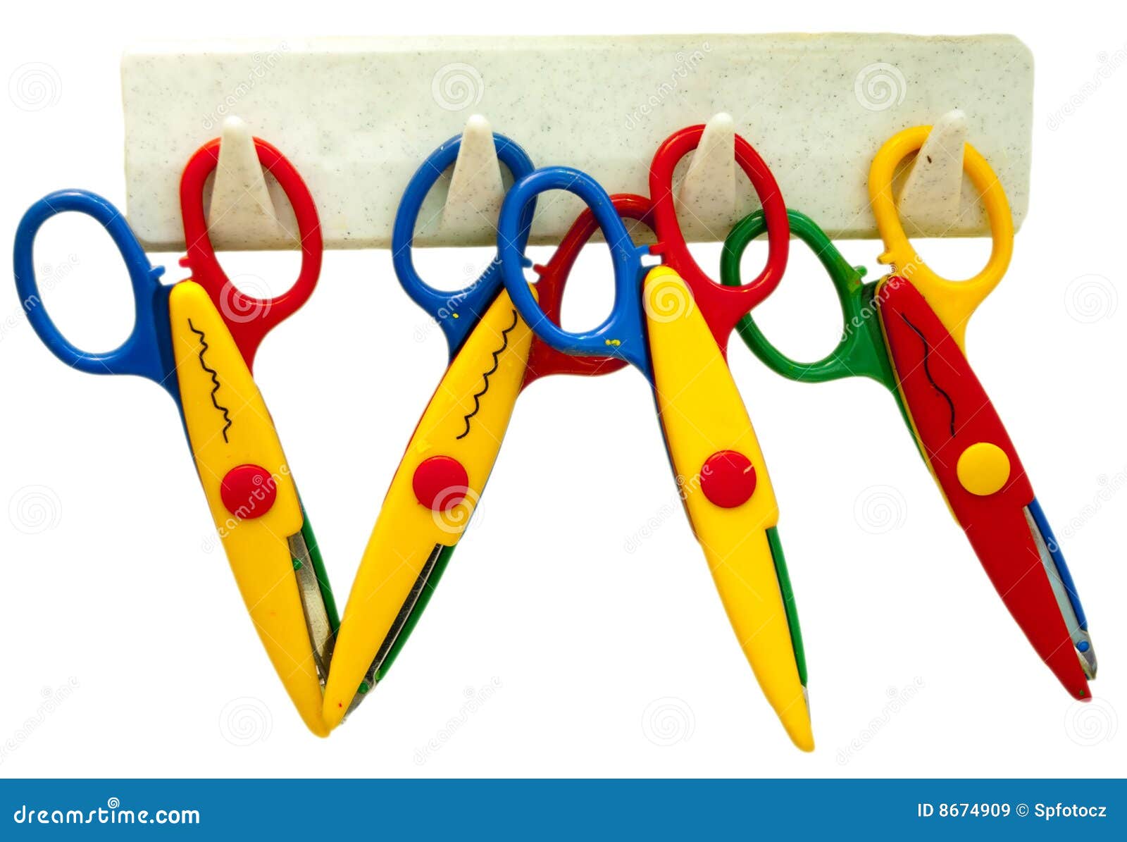 Toy scissors stock image. Image of creative, craft, design - 8674909