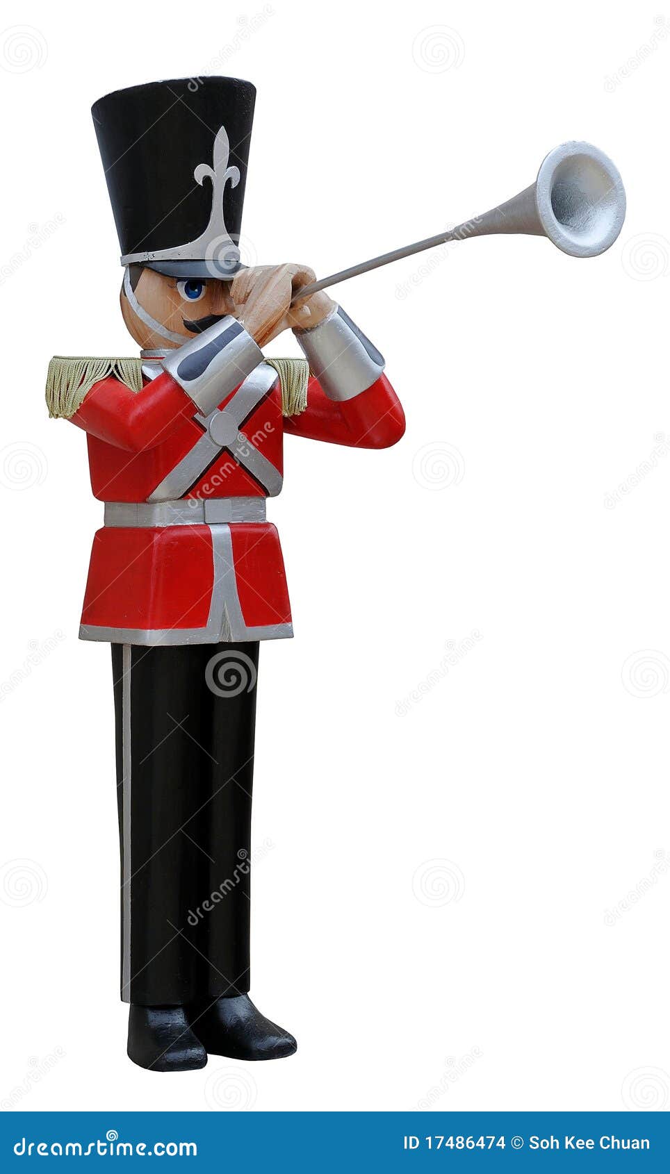 Toy Soldier Trumpeter Stock Photography | CartoonDealer.com #17486474