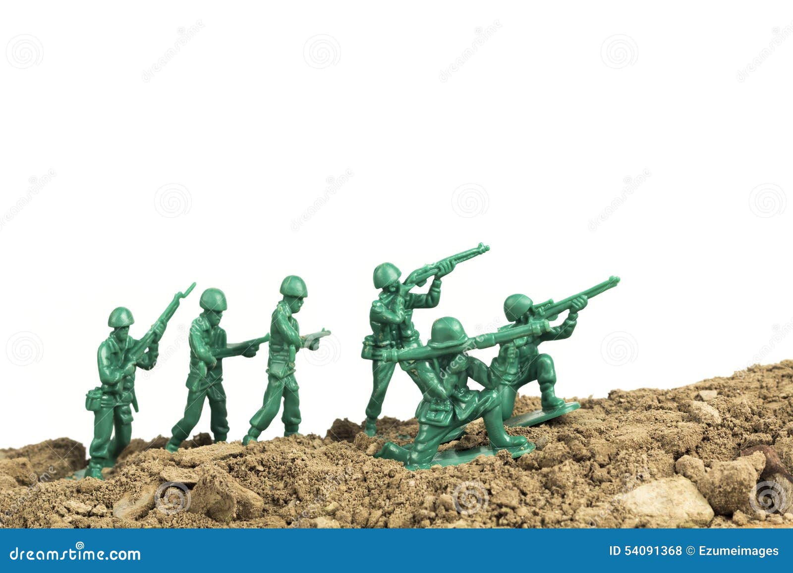 Toy Soldiers War stock photo. Image of team, troops, patrol - 54091368