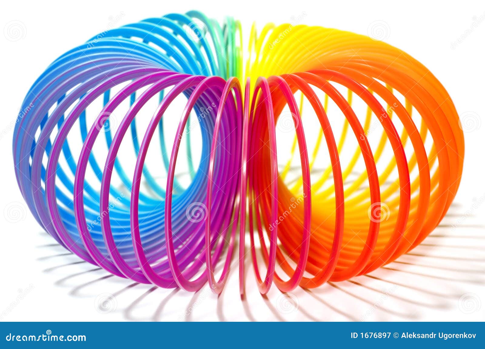 Stretched Spring. Resistance And Opposition Metaphor Stock Photography ...