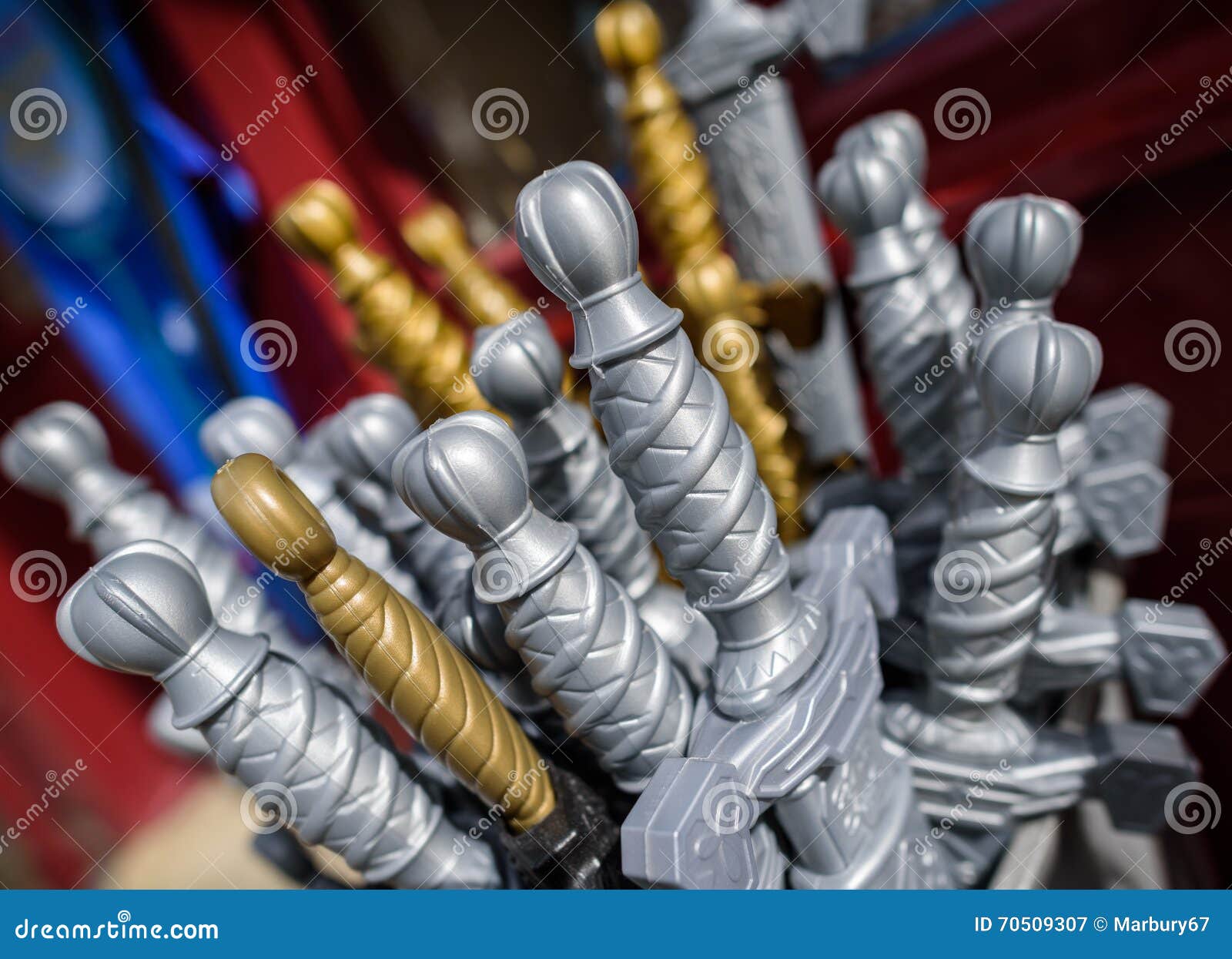 Toy Swords stock image. Image of plastic, sale, medieval - 70509307