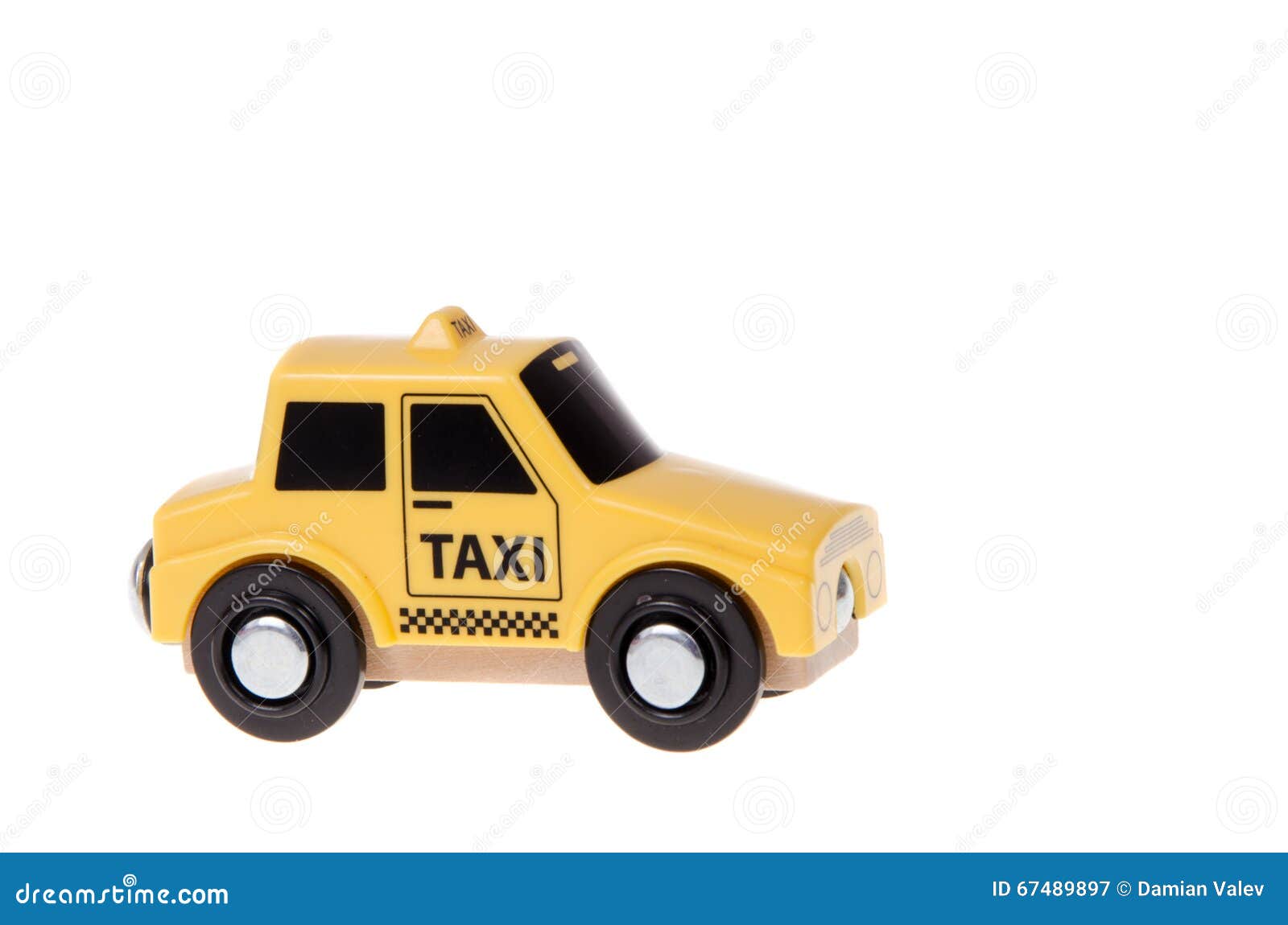 Toy Taxi Cab Isolated White Stock Image - Image of isolated, automotive ...
