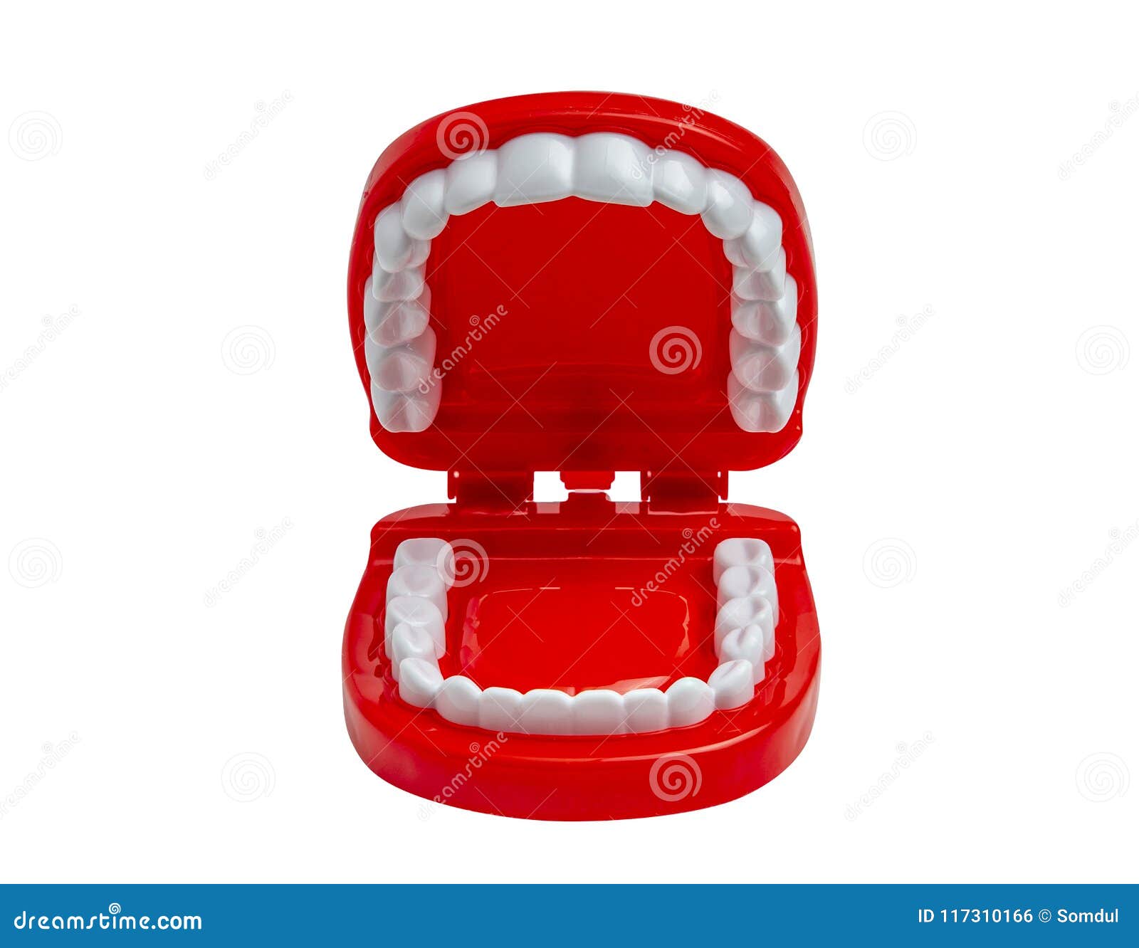Toy teeth studio shot stock illustration. Illustration of smile - 117310166