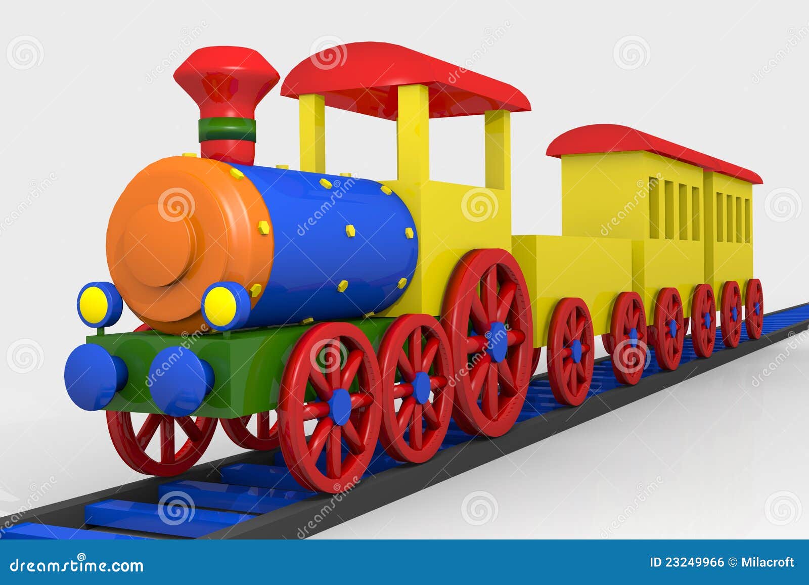 Toy train stock illustration. Illustration of playful - 23249966
