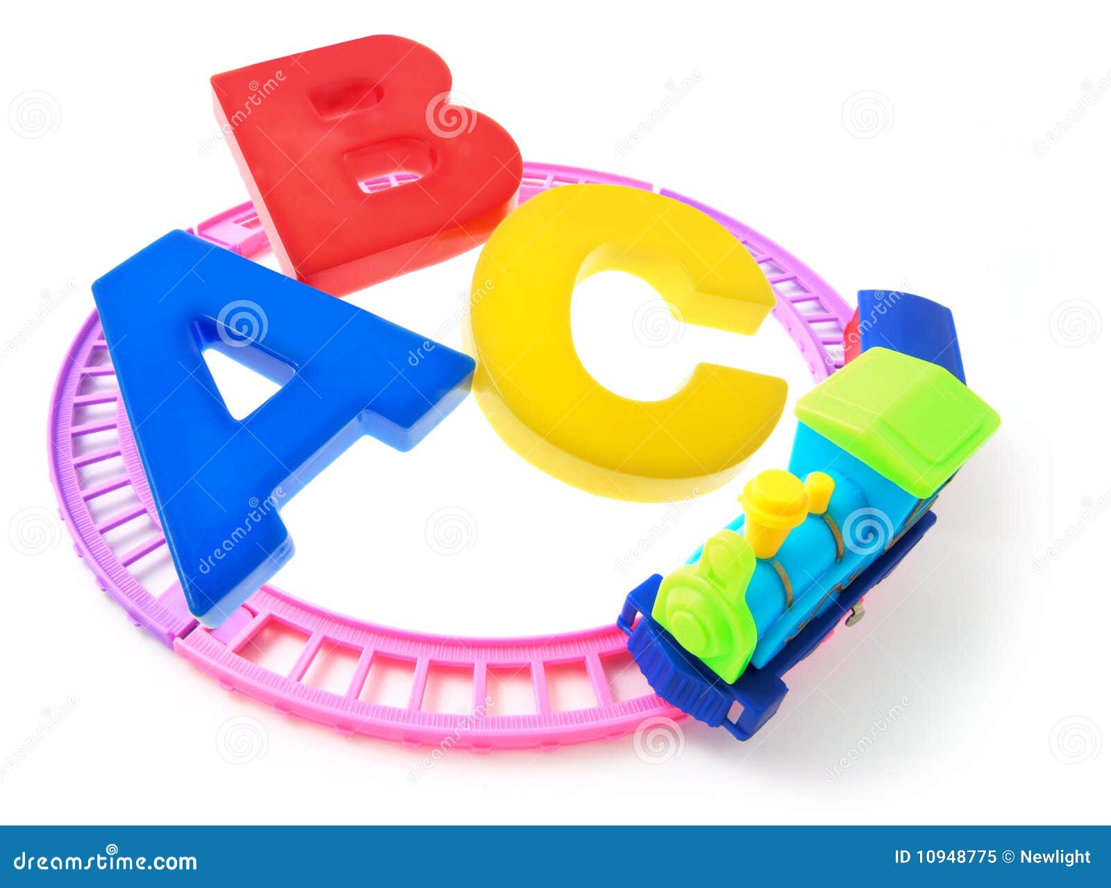 Toy Train and Alphabets stock image. Image of literacy - 10948775