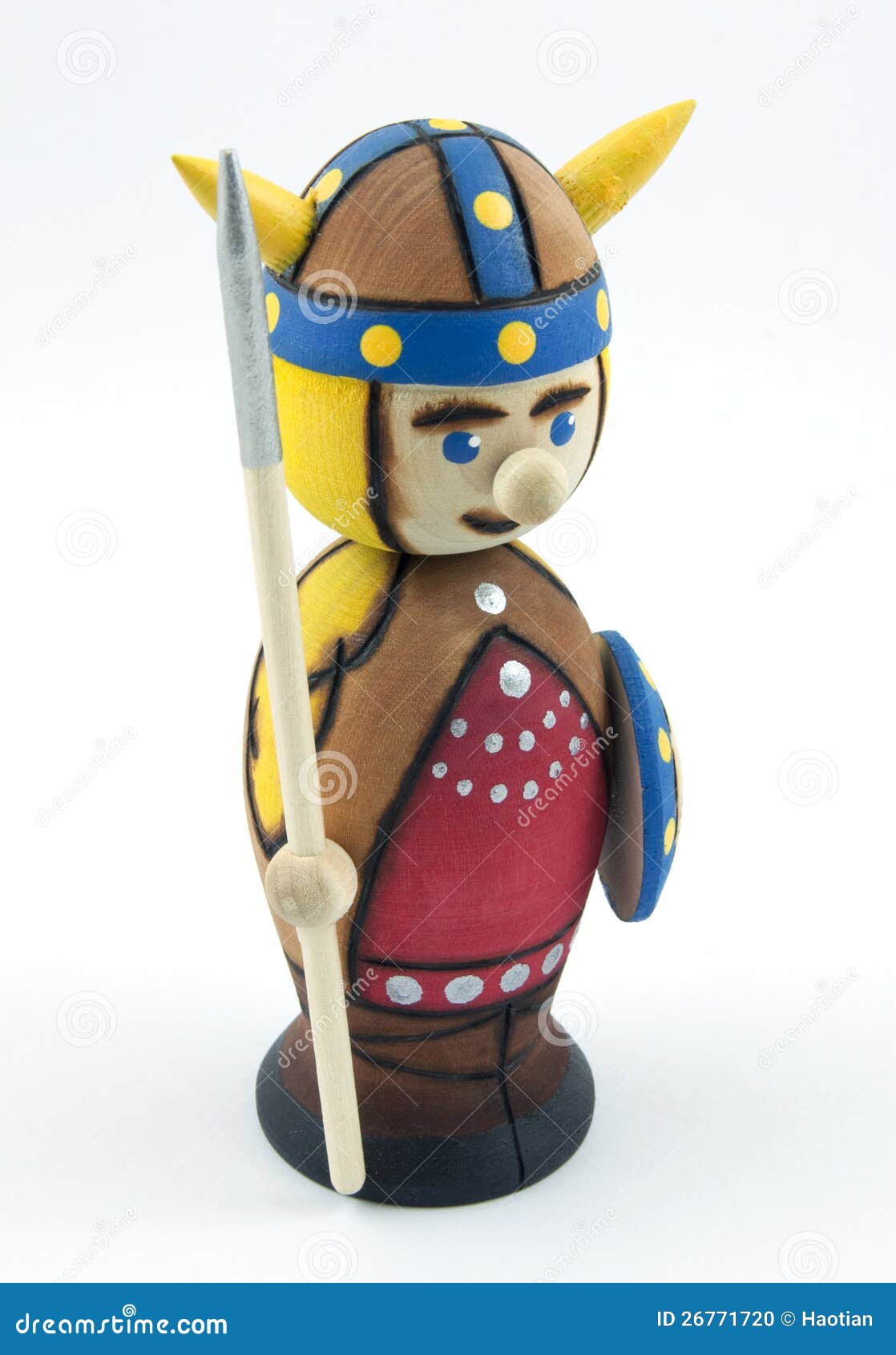 Toy Viking stock photo. Image of travel, carving, traditional - 26771720