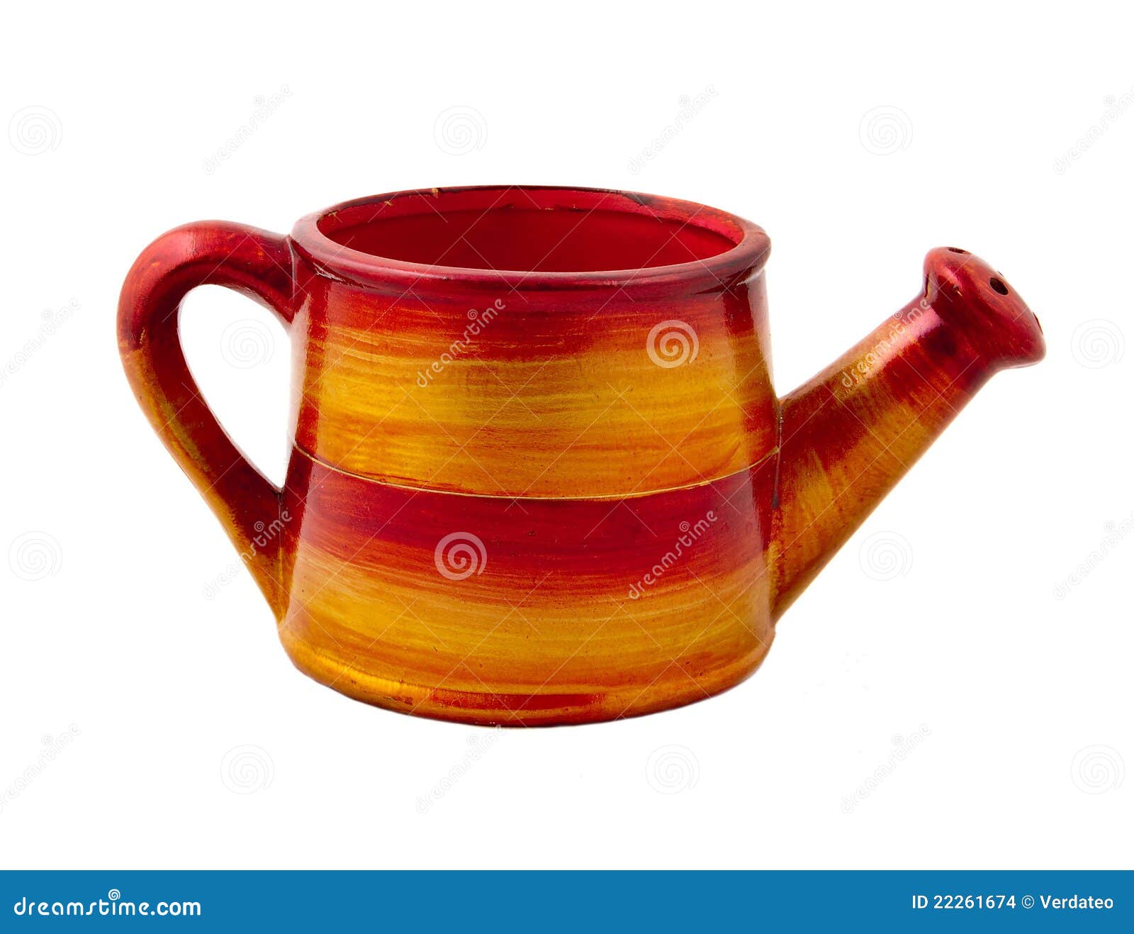 Toy watering pot stock photo. Image of closeup, cultivate - 22261674