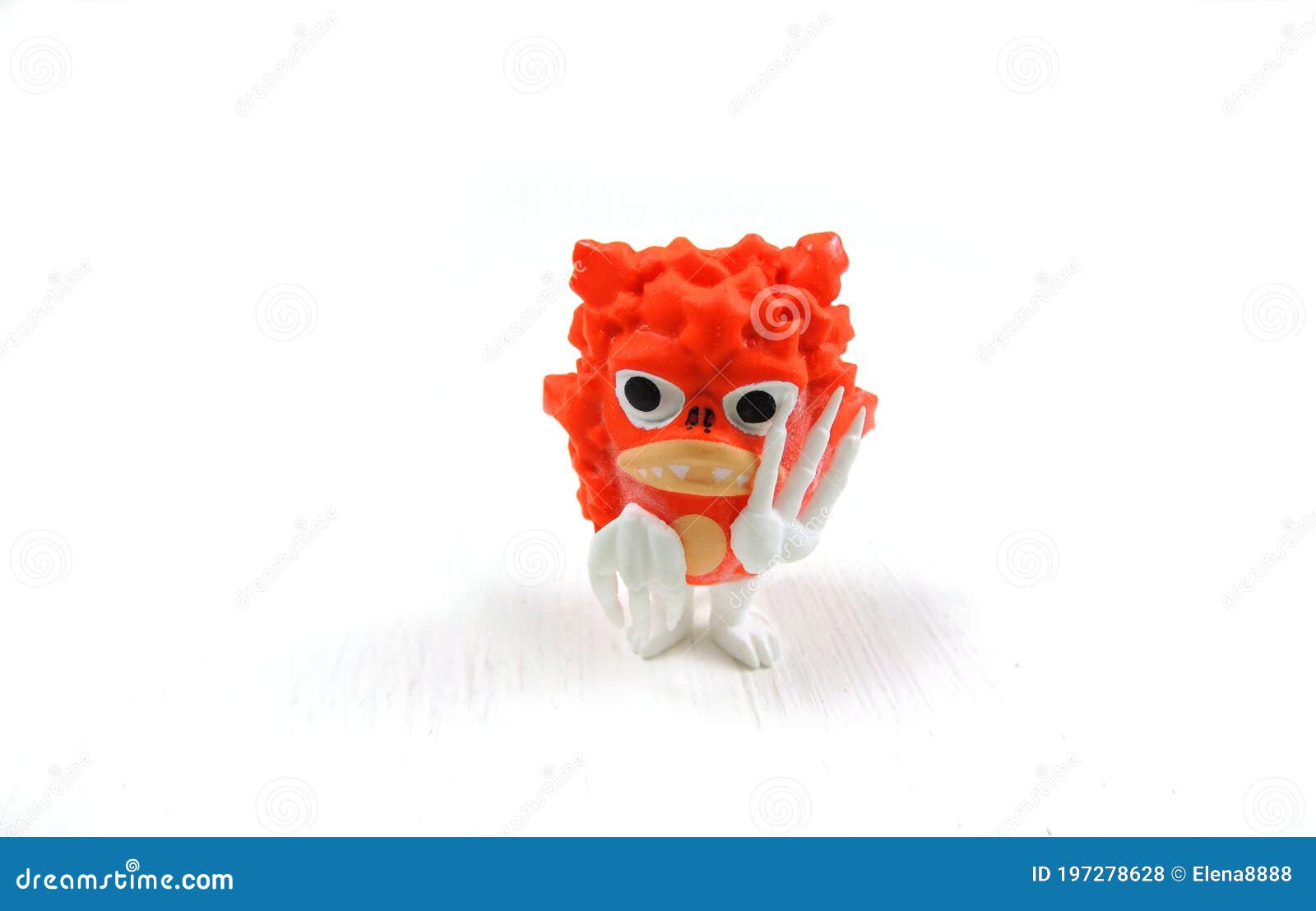 Toy Weird Character Ugly and Angry . Stock Photo - Image of spooky ...