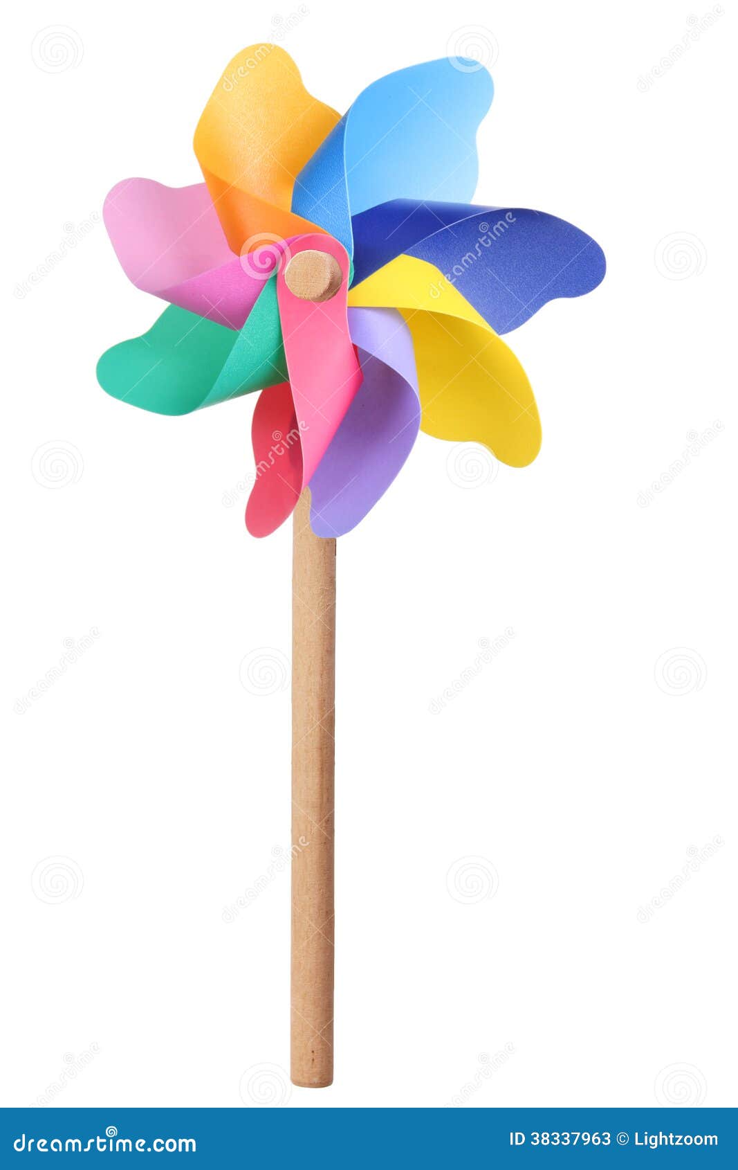 Toy Windmill fotografering för bildbyråer. Bild av flerfärgad - 38337963