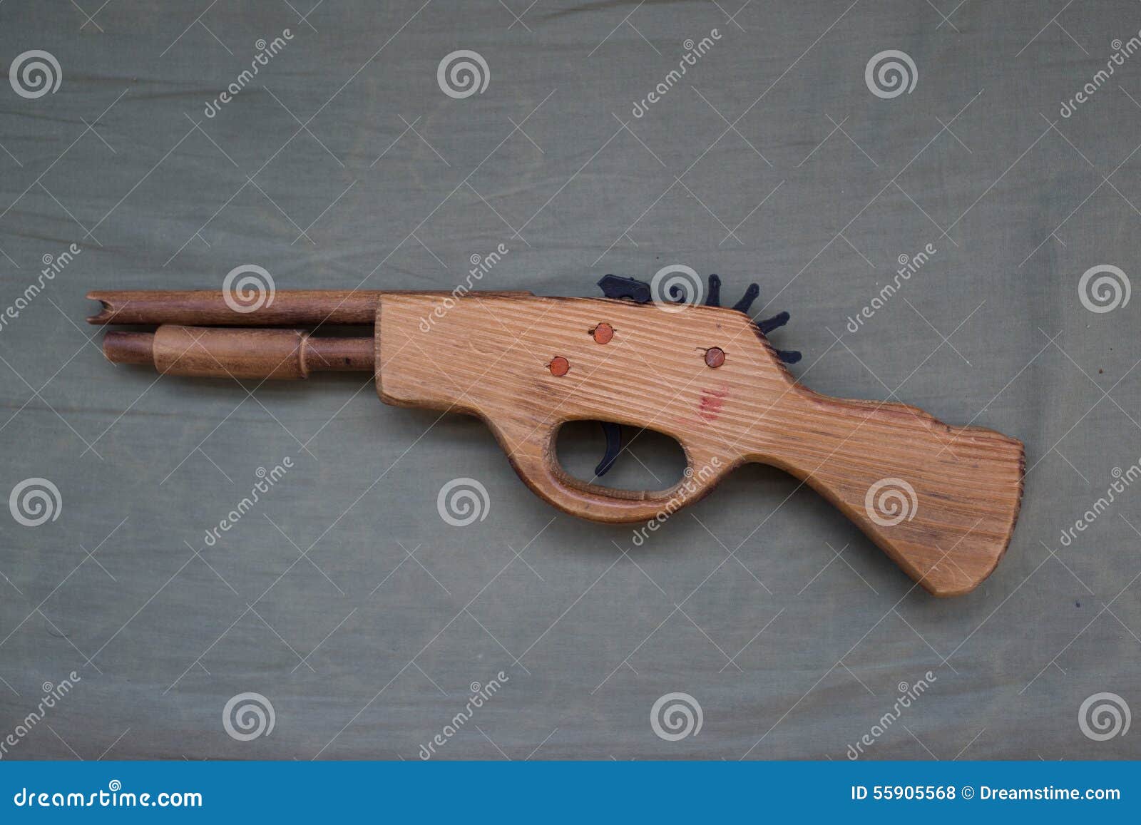 Toy wood gun stock photo. Image of isolated, pirate, retro - 55905568