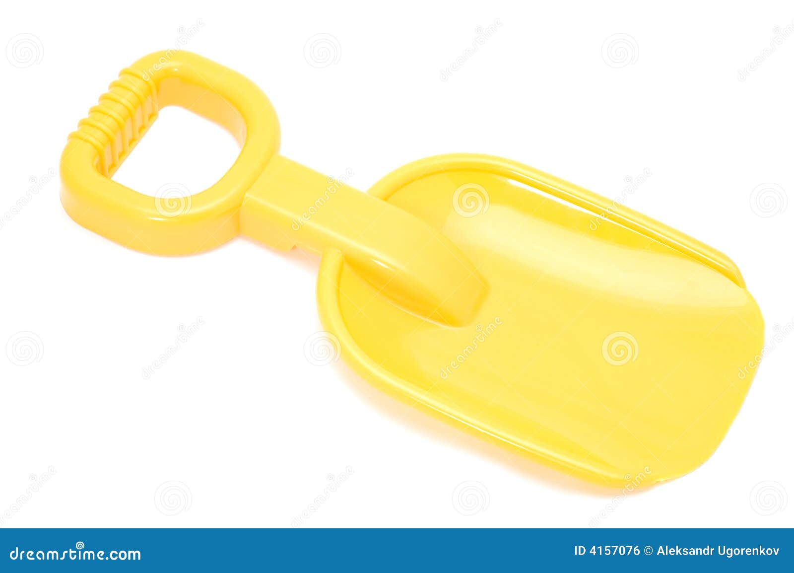 Toy Yellow Spade stock photo. Image of children, outdoor - 4157076