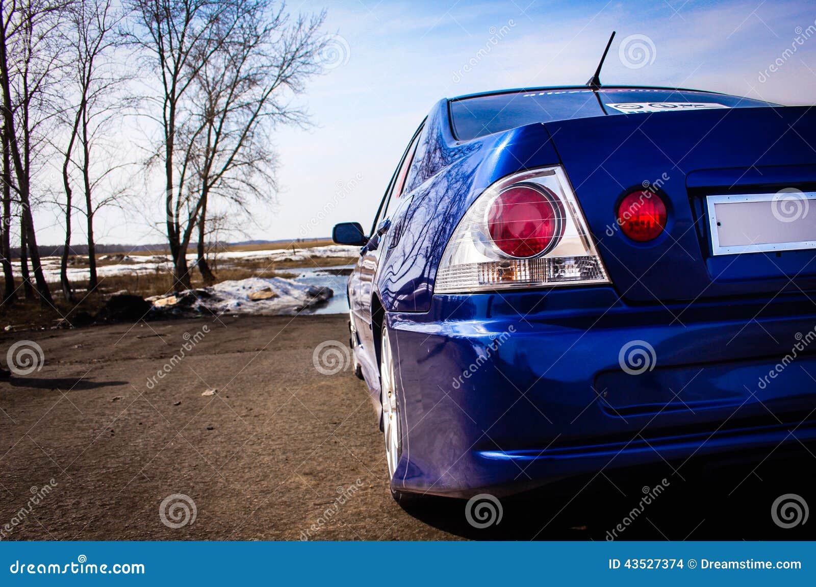Toyota Altezza stock photo. Image of blue, drift, street - 43527374