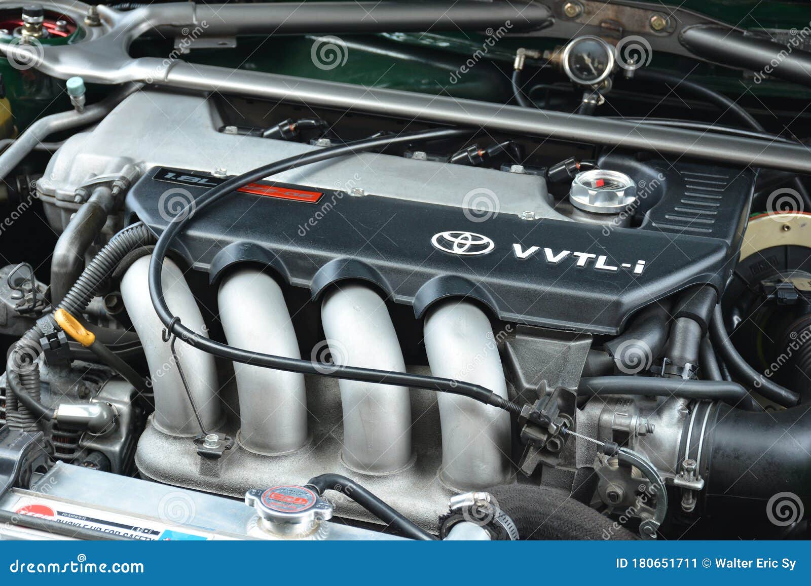 Toyota Corolla Engine at Toyota Carfest on May 26, 2019 in Pasay ...