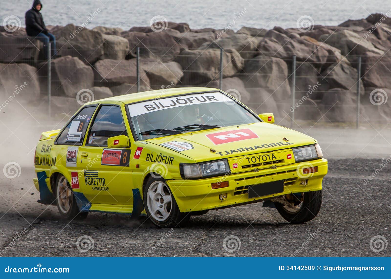 Toyota Corolla Rallycar imagen de archivo editorial. Imagen de coches ...