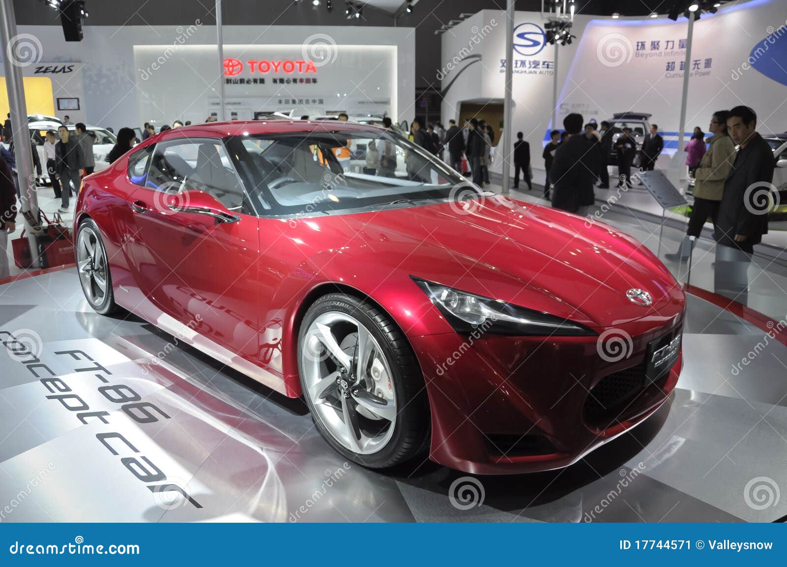 Toyota FT-86 concept car editorial photo. Image of asia - 17744571