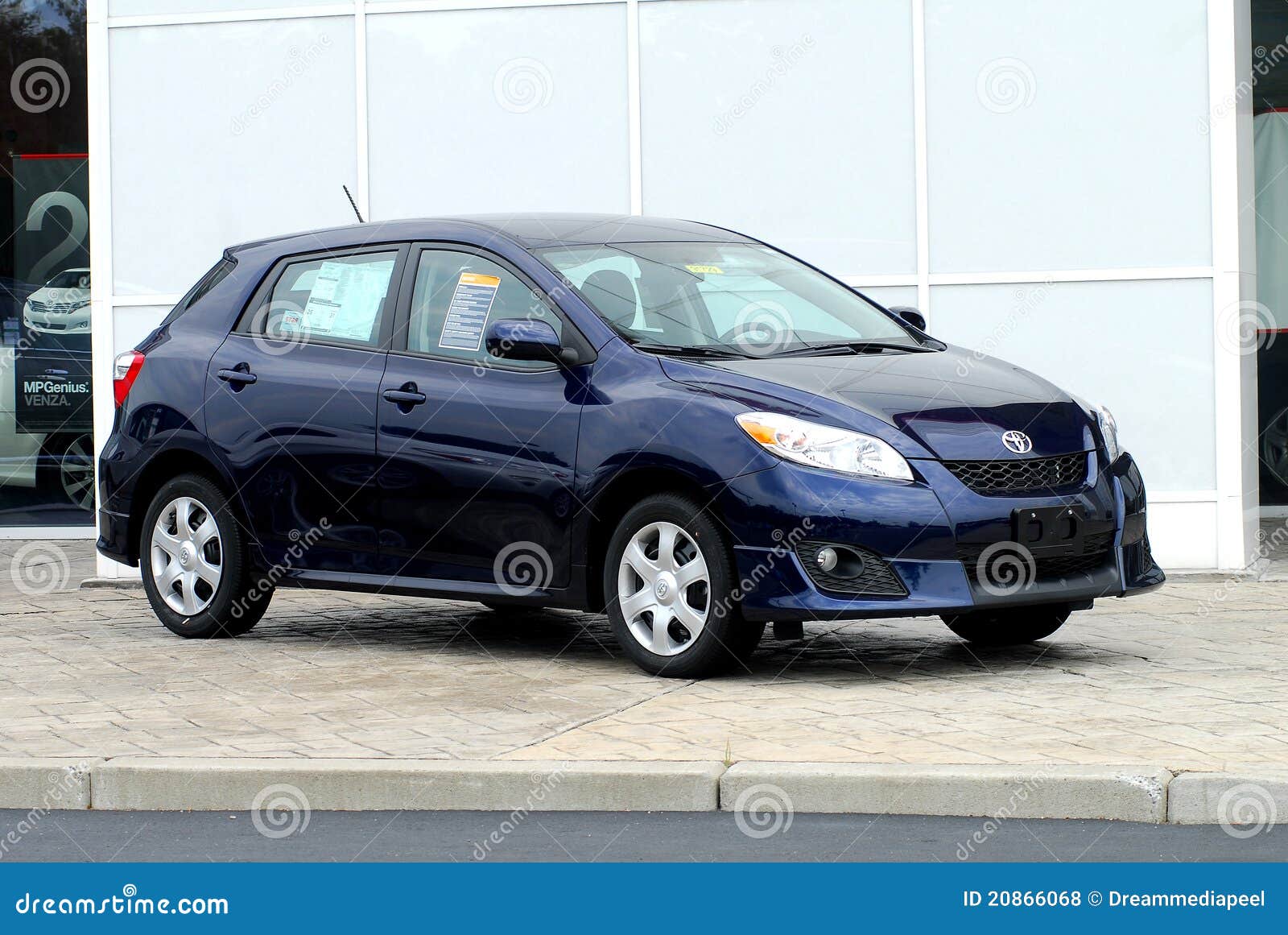 Toyota Matrix editorial stock photo. Image of doors, transportation ...