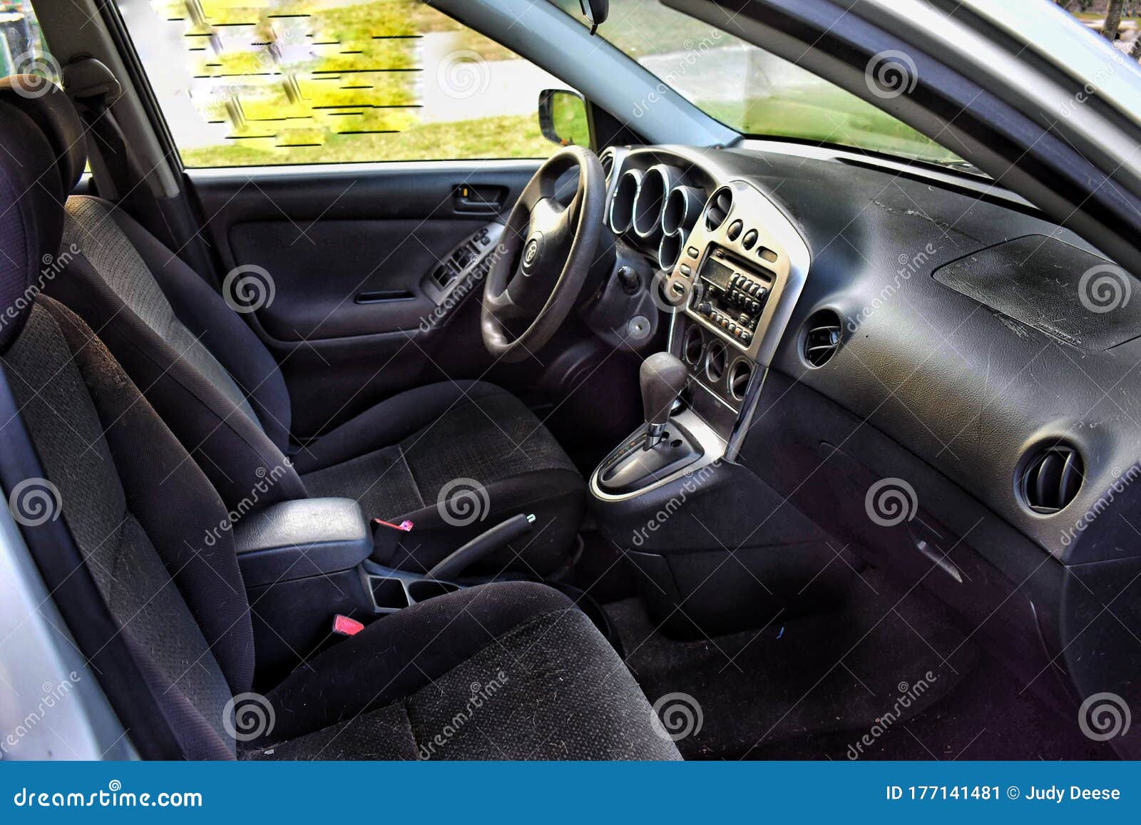 Toyota Matrix Interior editorial photo. Image of interior - 177141481