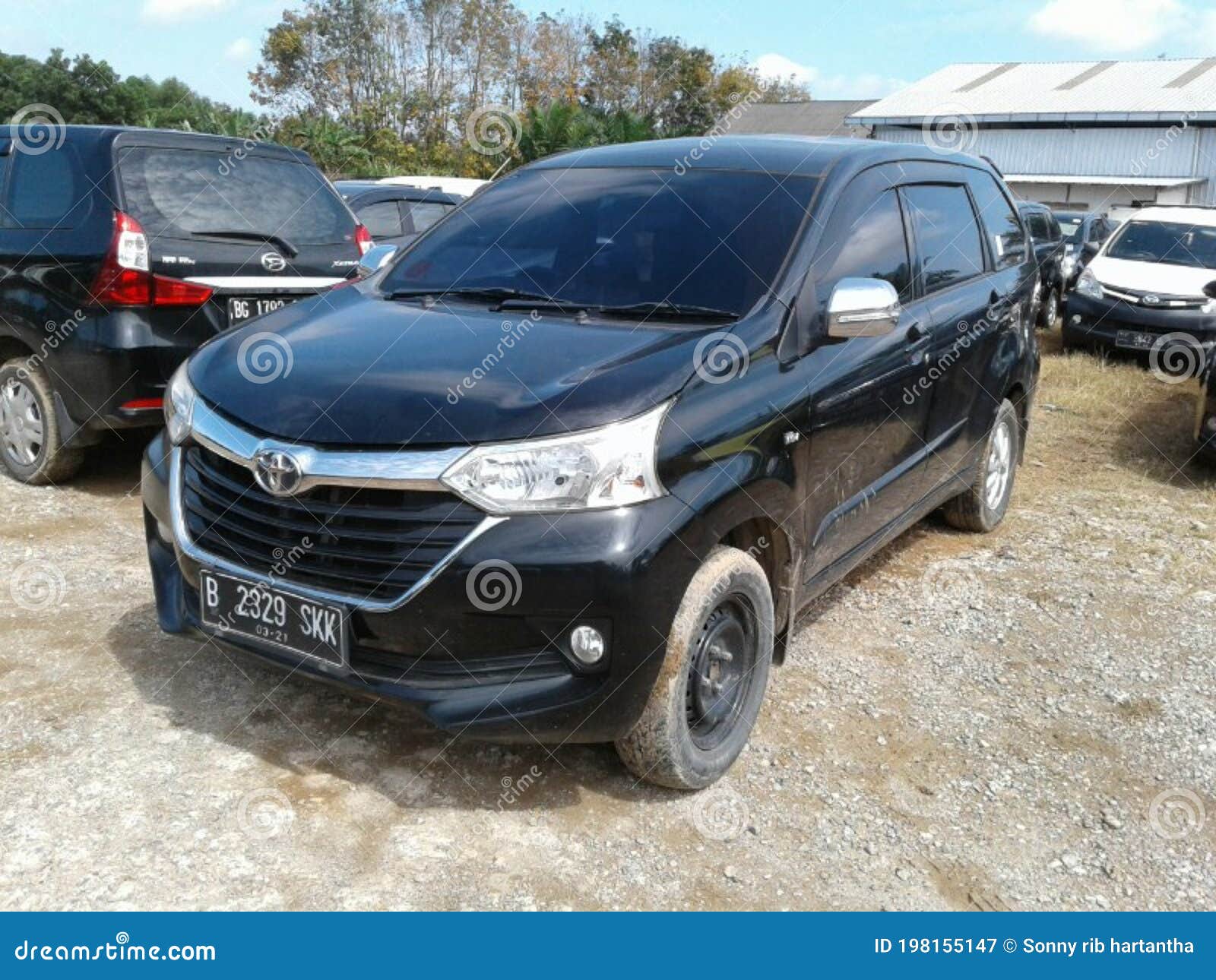 Toyota MPV Black Color 2 Editorial Photo | CartoonDealer.com #198155133