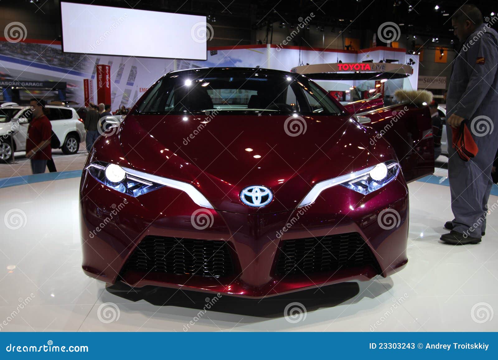 Toyota NS4 Hybrid 2013 editorial stock photo. Image of exhibition ...