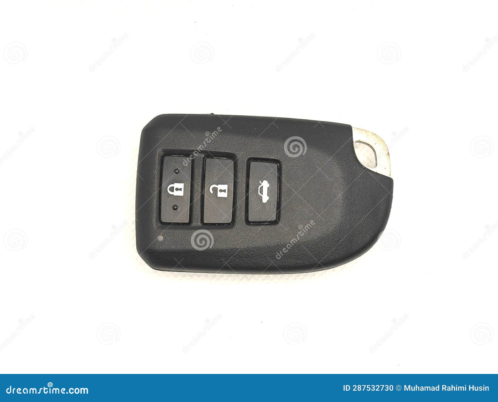 Toyota Smartkey Remote Control Isolate on White White Background Stock ...
