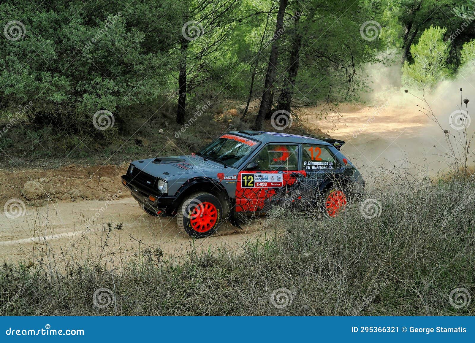 TOYOTA STARLET - Rallying in Greece Editorial Photo - Image of ...