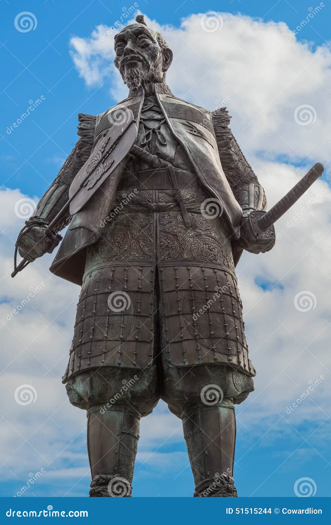 Toyotomi Hideyoshi stock foto. Image of monument, algemeen - 51515244