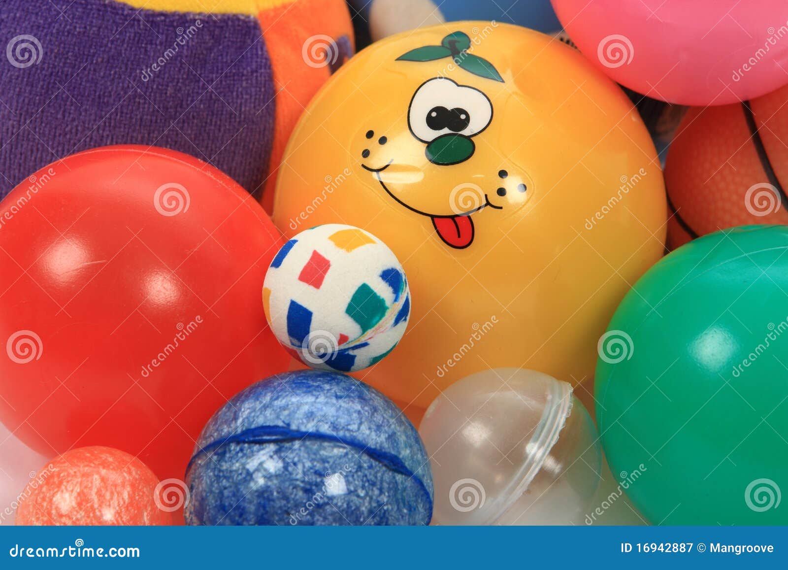 Toys balls stock image. Image of circle, colours, bubbles - 16942887