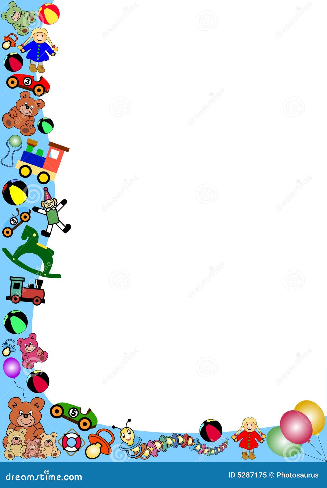 Toys Border Clipart