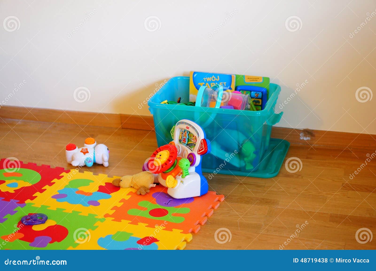 Toys box editorial stock photo. Image of objects, indoor - 48719438