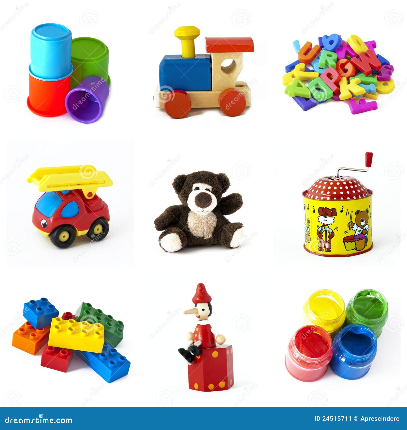 Toys collection stock image. Image of plastic, play, colorful - 24515711