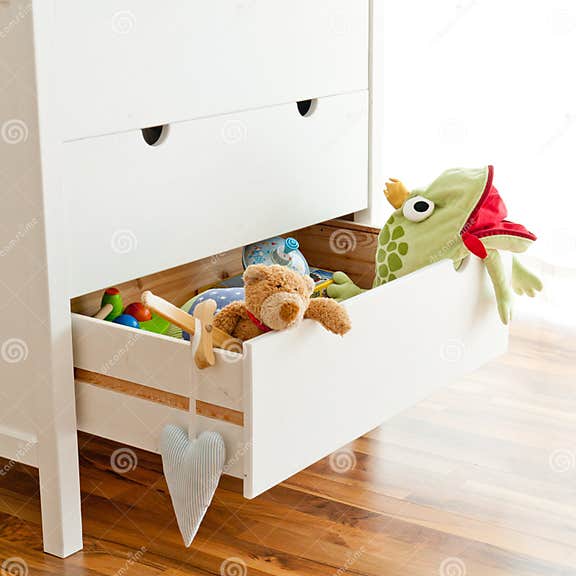 Toys in a drawer stock photo. Image of animal, stuffed - 20367190