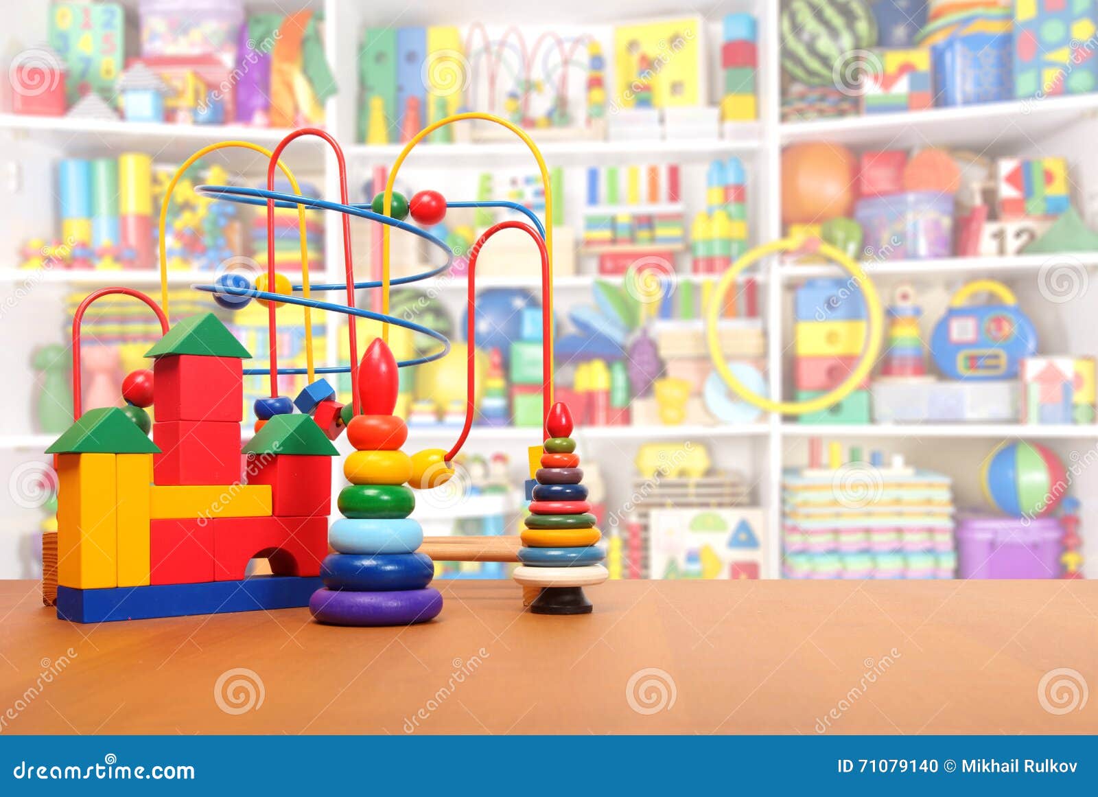 Toys on the floor stock photo. Image of shelf, block - 71079140