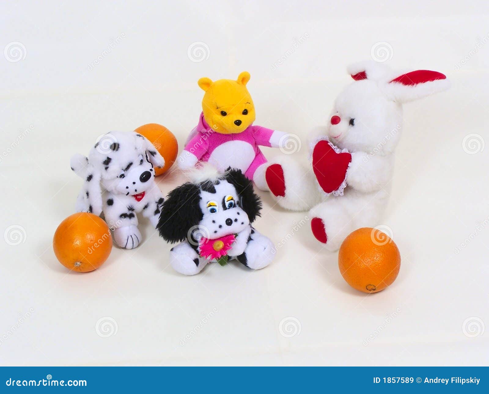 Toys_and_orange stock image. Image of childhood, fruit - 1857589