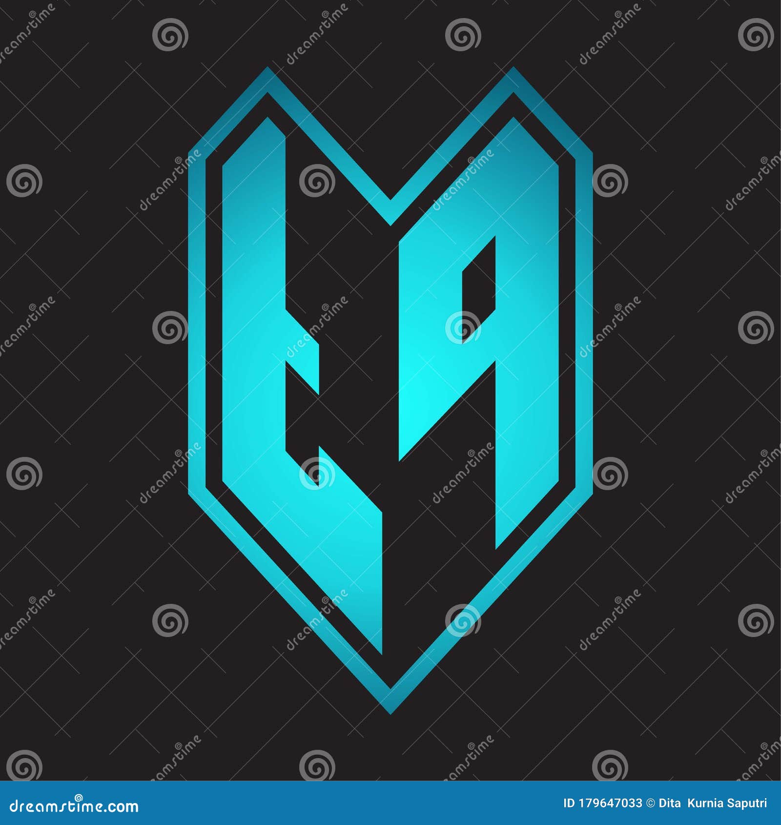 TP Logo Monogram with Emblem Line Style Isolated on Blue Gradient ...