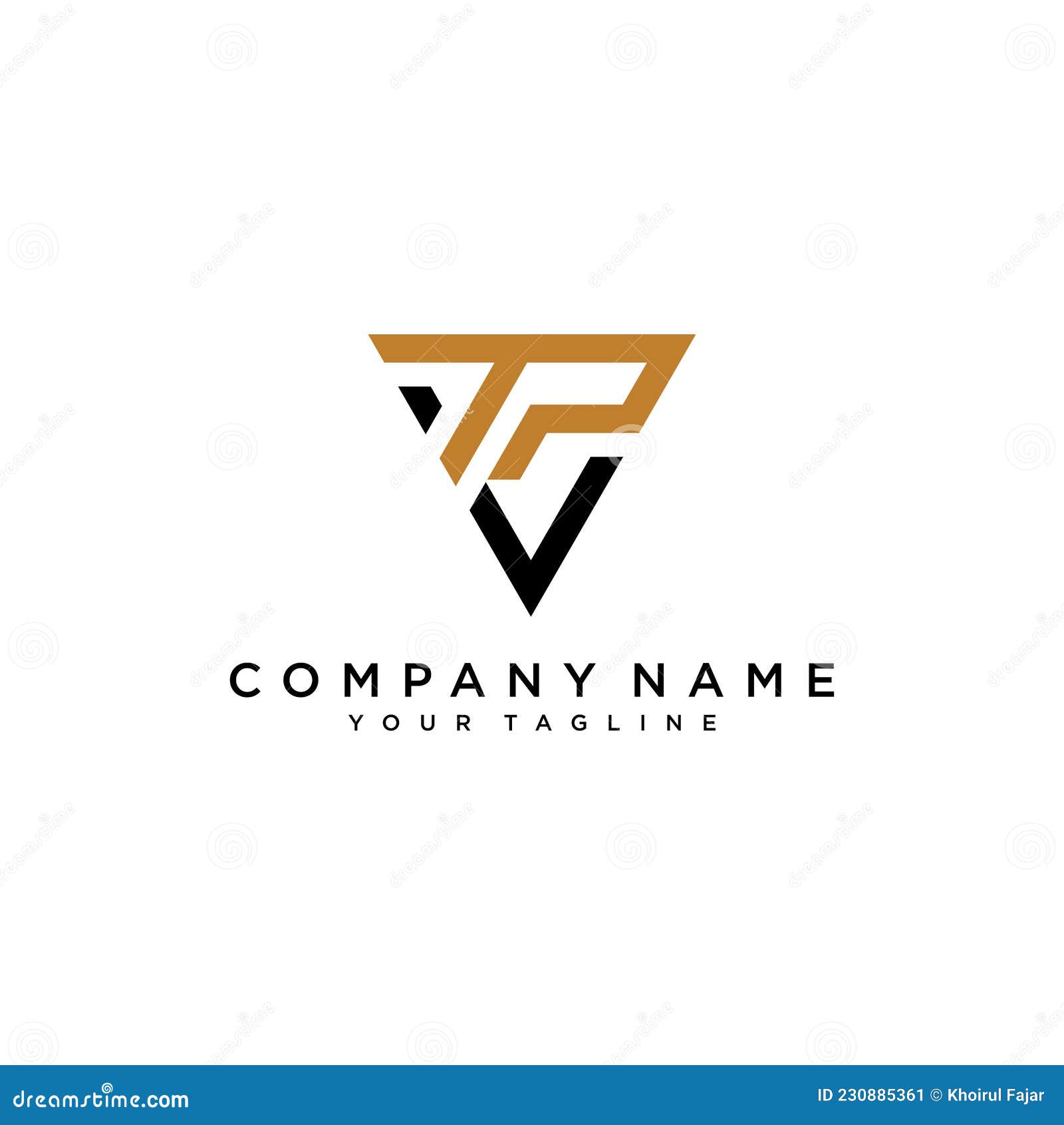TP or TVP Abstract Initial Monogram Letter Alphabet Logo Design Stock ...