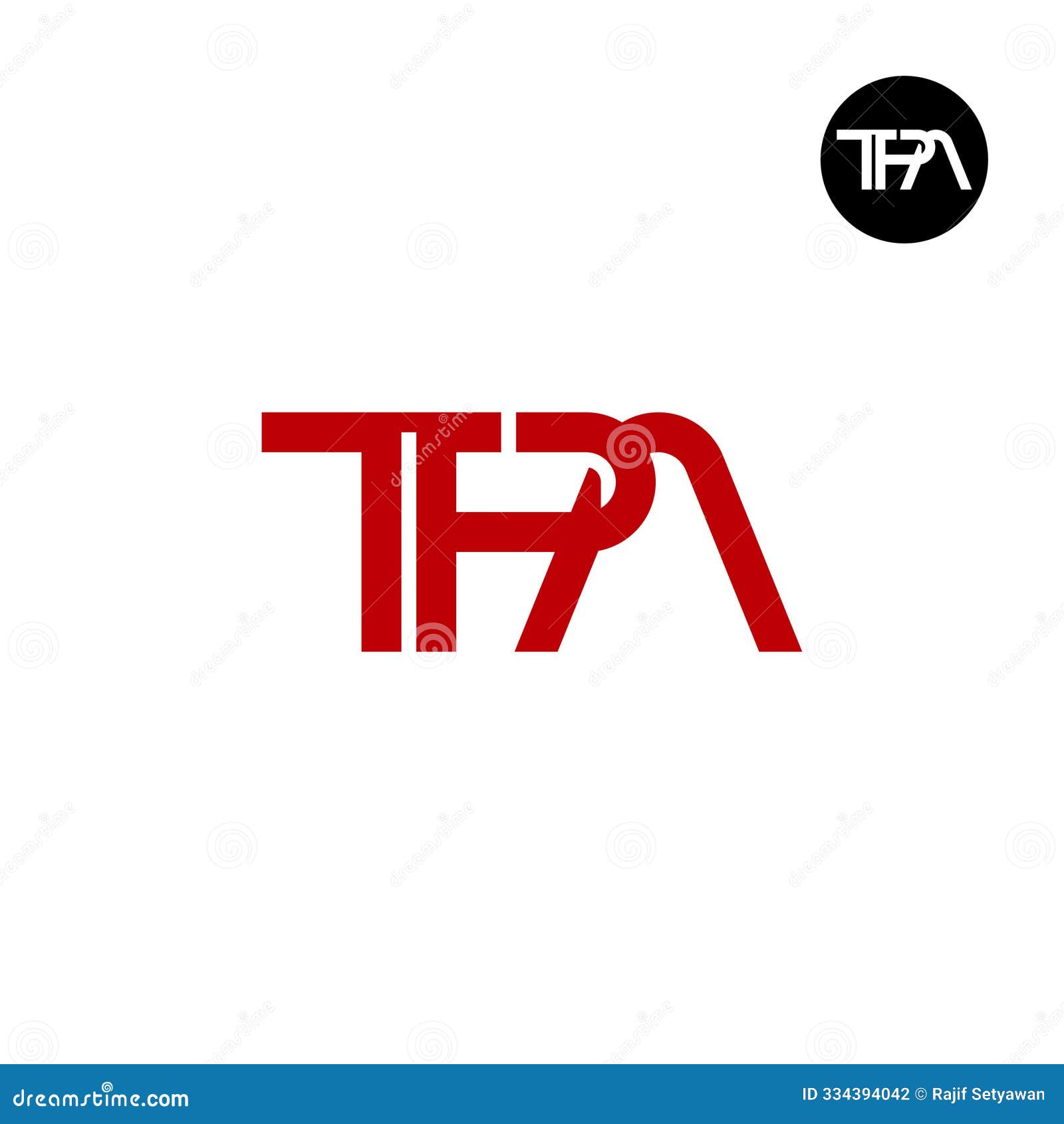 TPA Logo Letter Monogram Design Stock Vector - Illustration of design ...