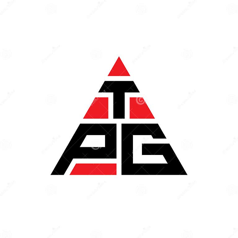 TPG Triangle Letter Logo Design with Triangle Shape. TPG Triangle Logo ...