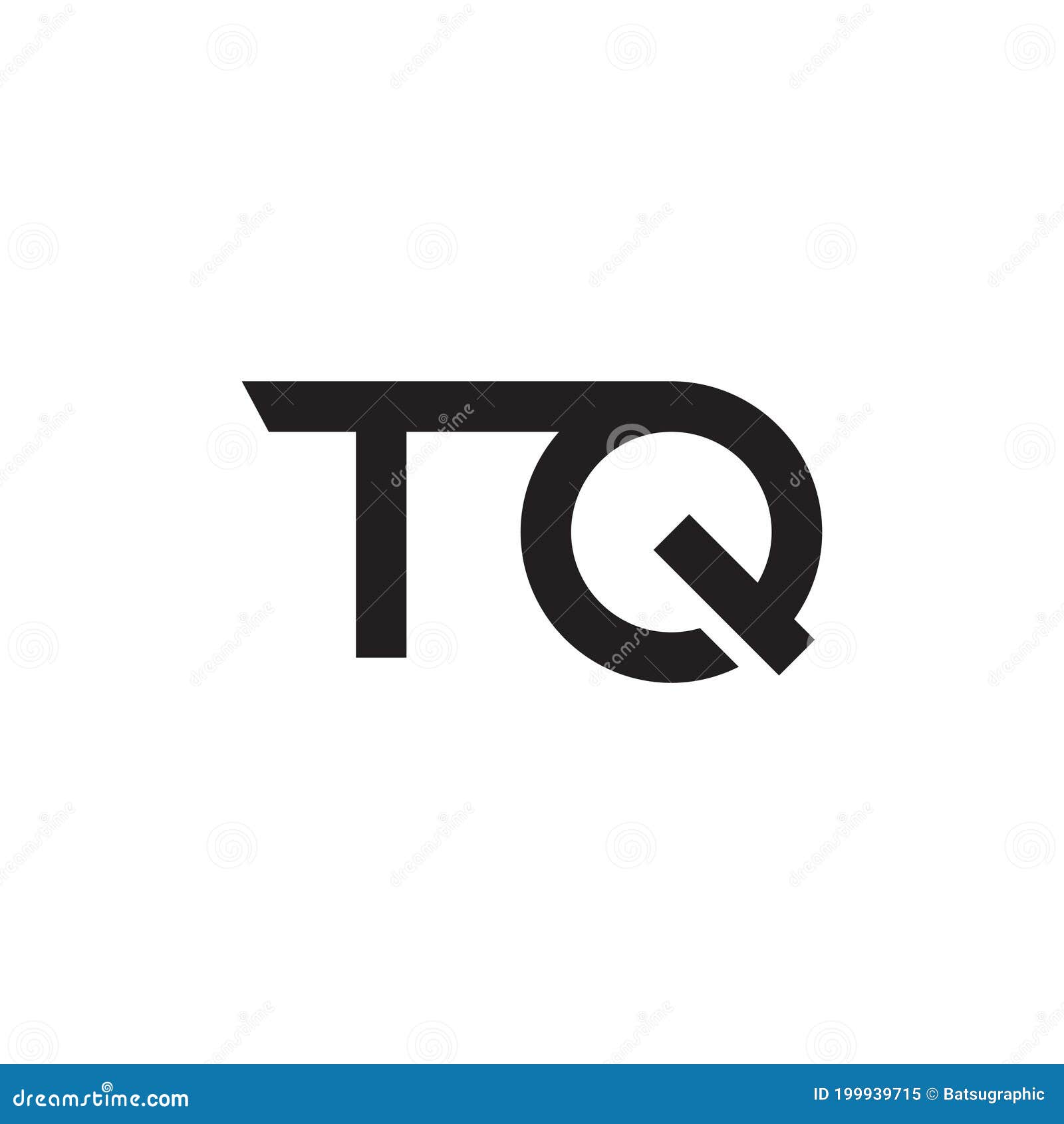 Tq Initial Letter Vector Logo Icon Stock Vector - Illustration of ...