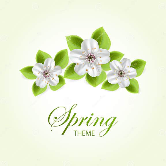 Três flores ilustração do vetor. Ilustração de três, flor - 53457611