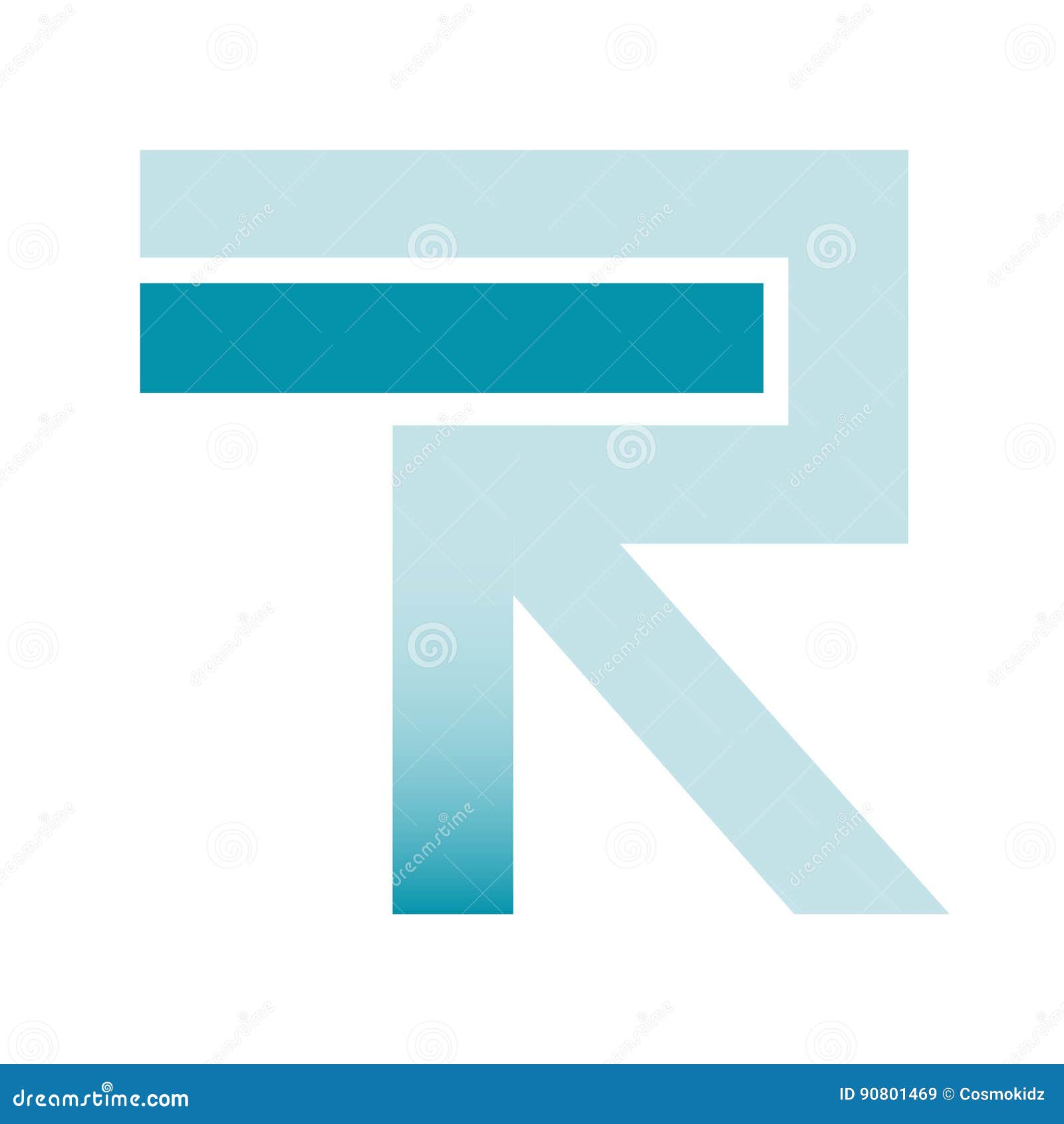 Tr letters logo design stock illustration. Illustration of graphic ...