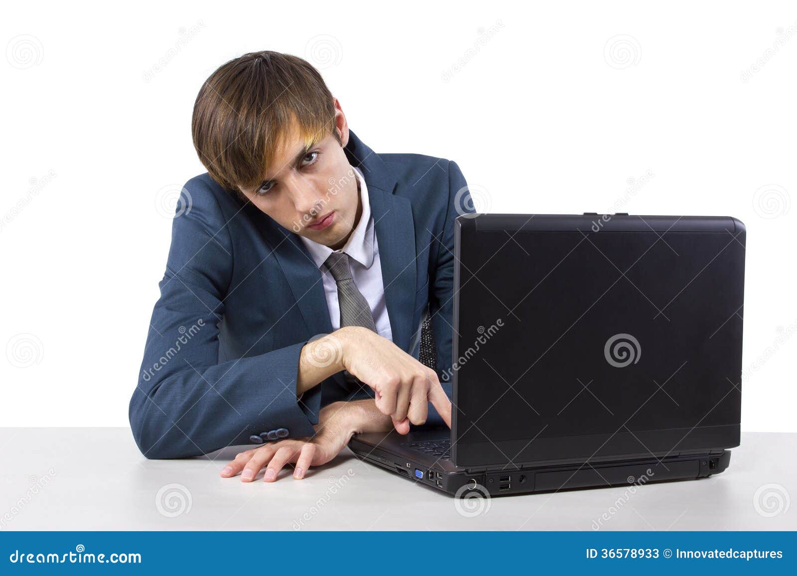 Trabajador cansado imagen de archivo. Imagen de oficina - 36578933