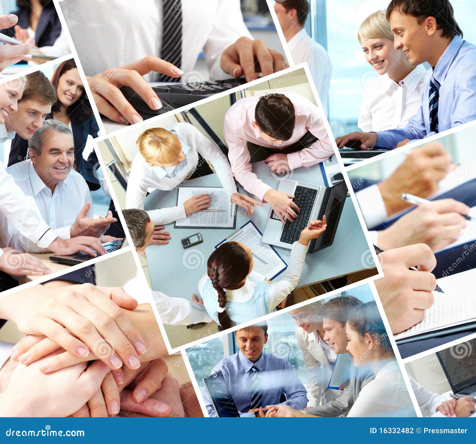 Trabajo en equipo foto de archivo. Imagen de empresario - 16332482