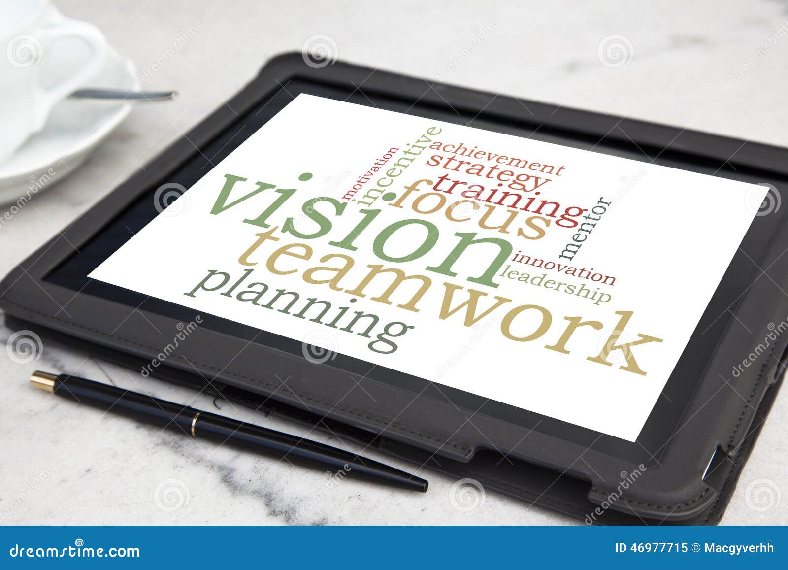 Trabajo En Equipo De Vision Imagen de archivo - Imagen de concepto ...