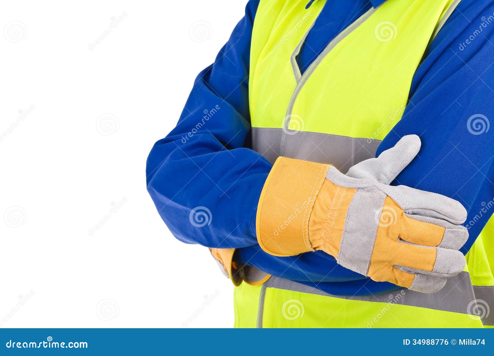 Trabalhador Do Colarinho Azul. Foto de Stock - Imagem de manual ...