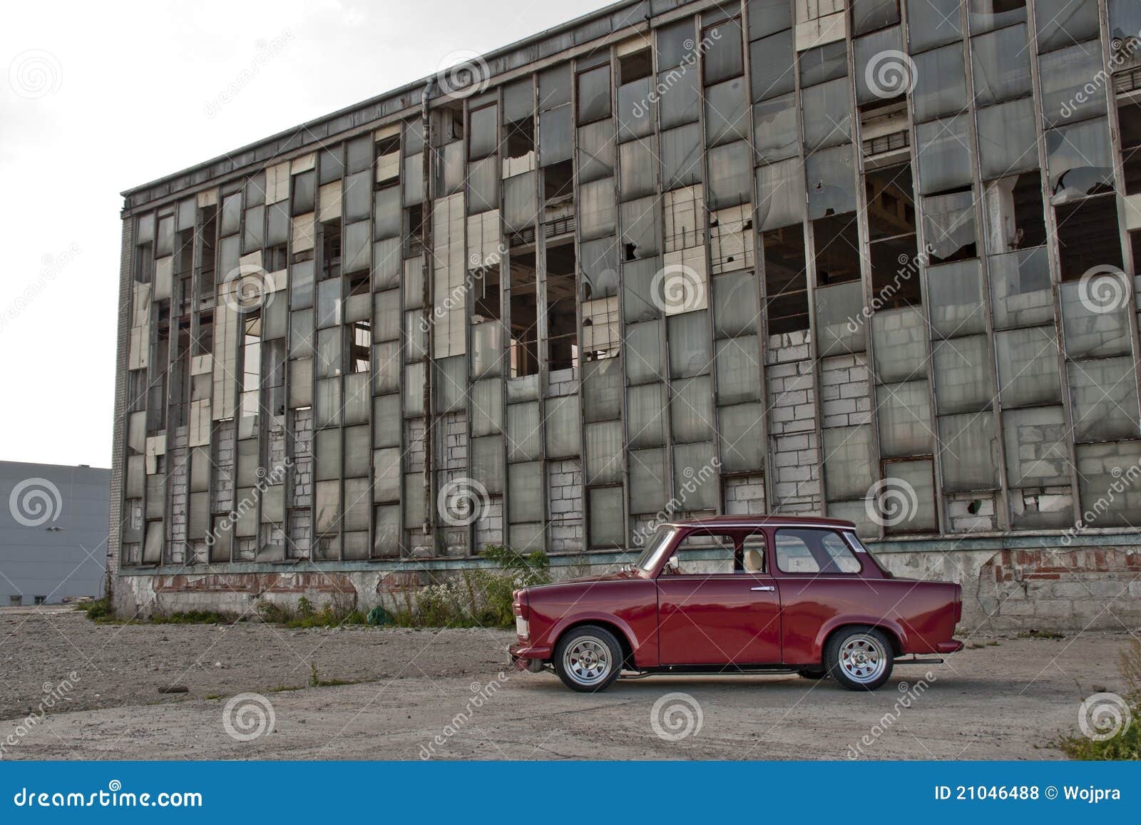 Trabant - socialistic car stock photo. Image of grunge - 21046488