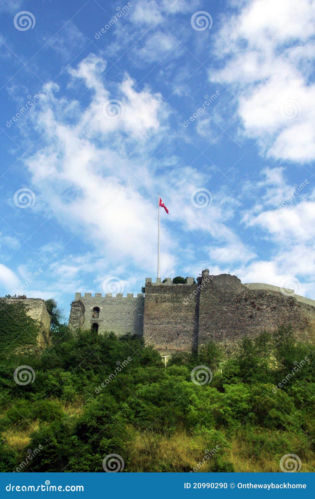 Trabzon castle stock photo. Image of turkish, blacksea - 20990290