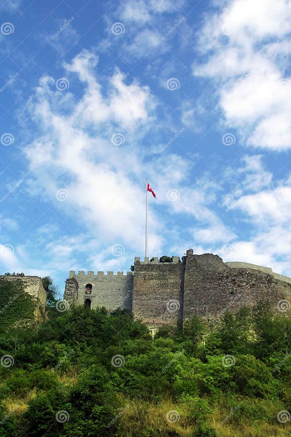 Trabzon castle stock photo. Image of turkish, blacksea - 20990290