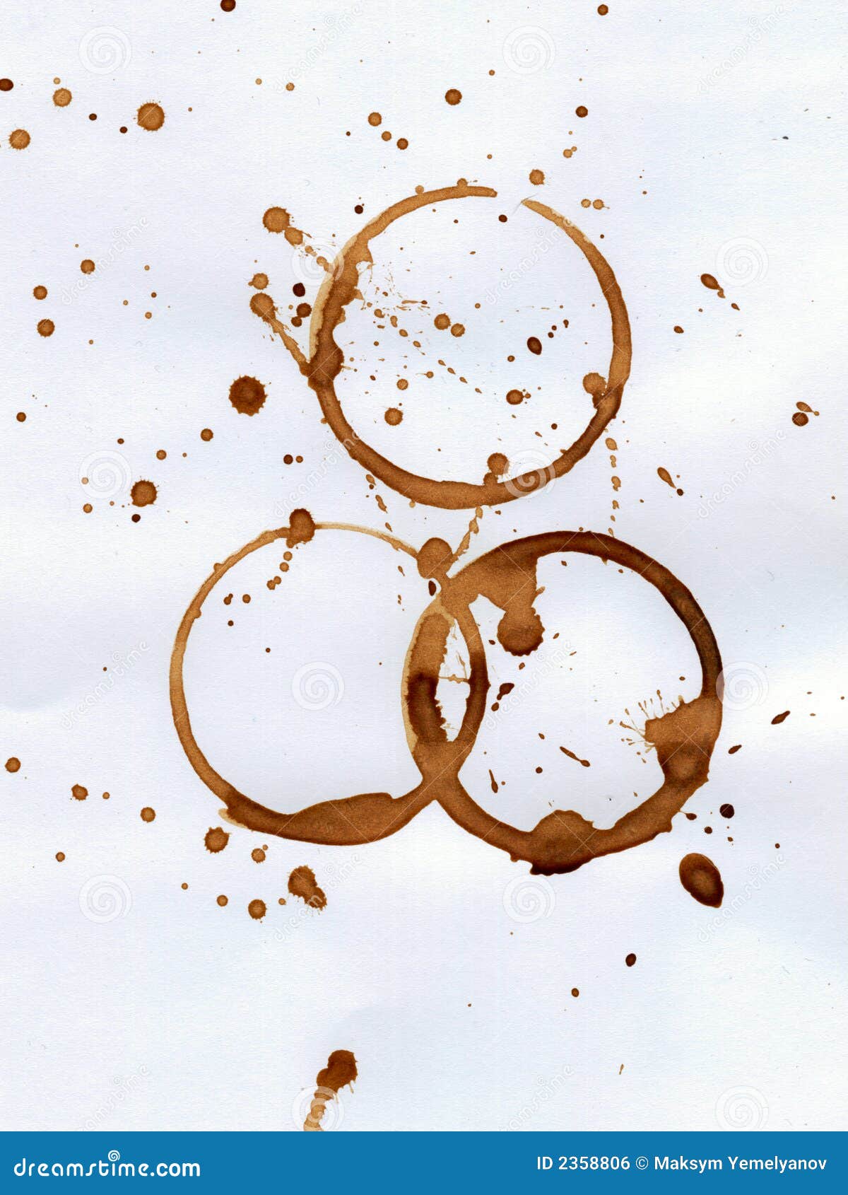 Trace from a cup stock photo. Image of abstract, decay - 2358806