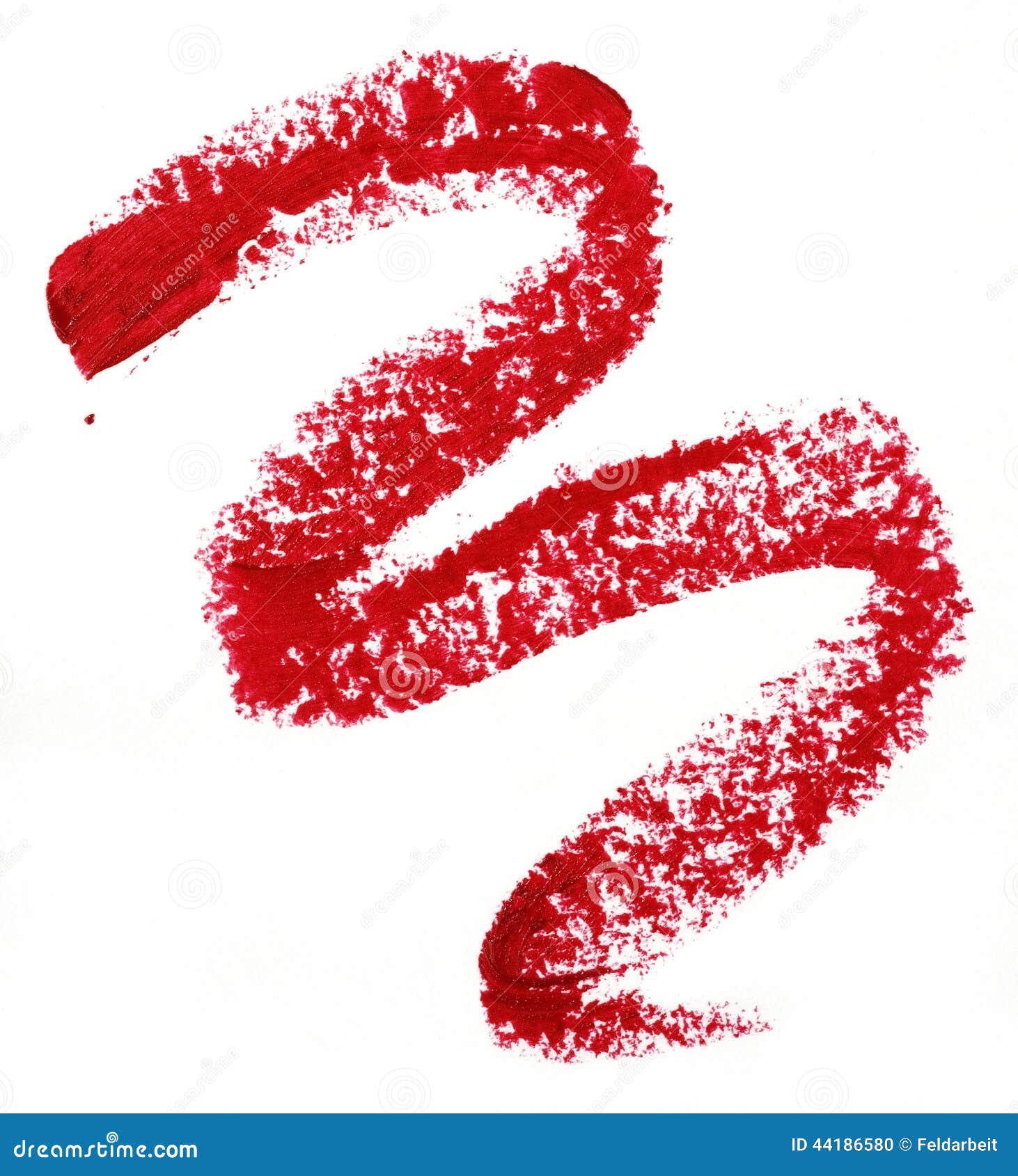 Trace de rouge à lèvres photo stock. Image du texture - 44186580