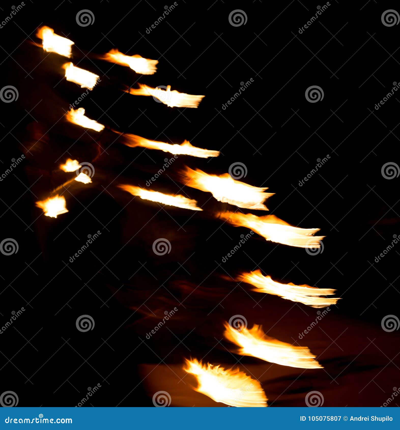 Trace of fire on black stock image. Image of light, flame - 105075807
